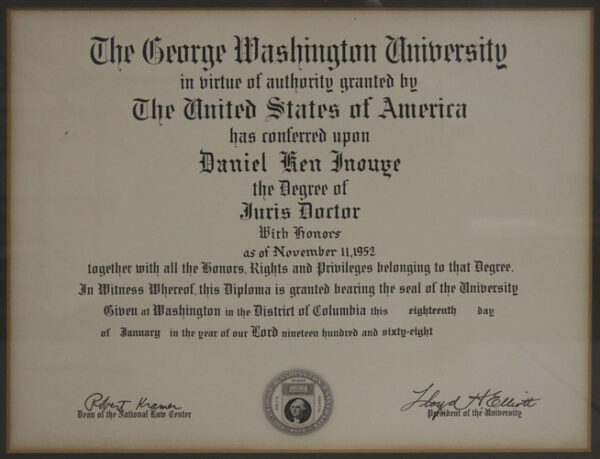 Timeline | Daniel K. Inouye Institute