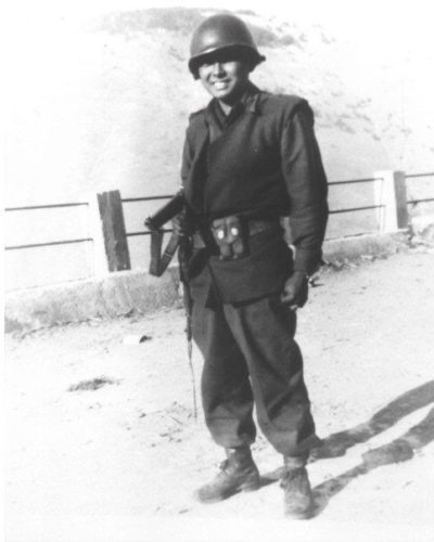 Inouye Army Photo Standing in Uniform | Daniel K. Inouye Institute